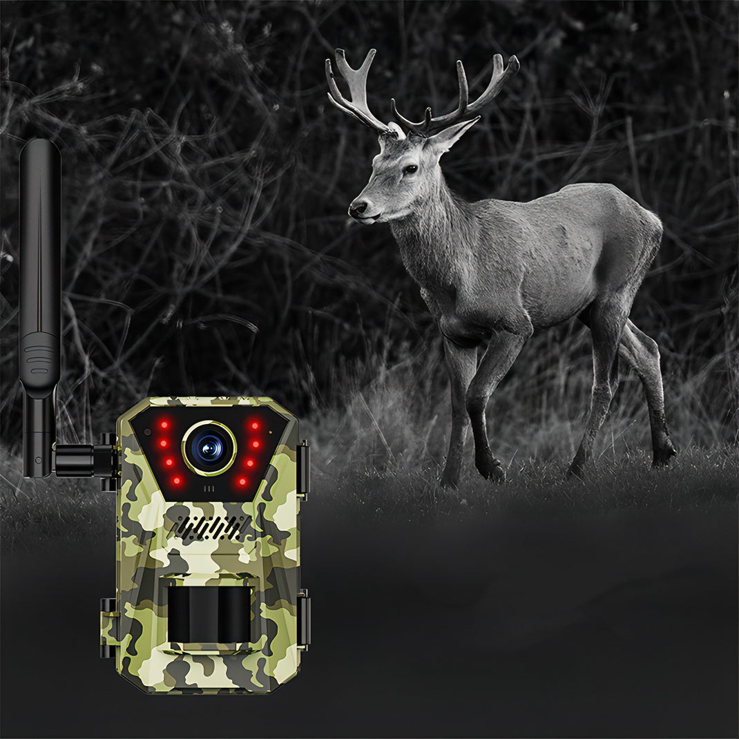 Naturpar Viltkamera – 4K Jaktkamera med IR Nattvisjon – NaturePar